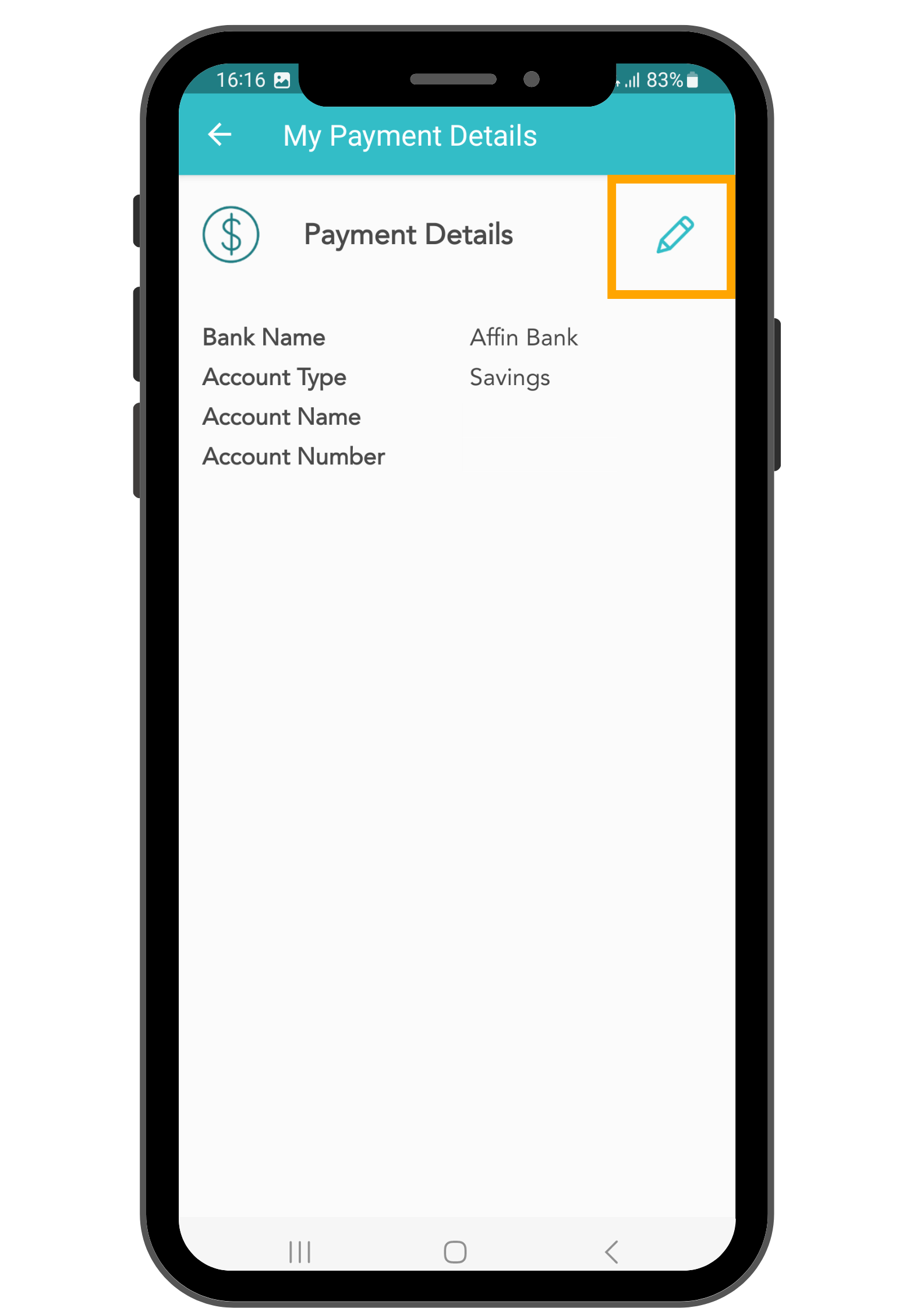 How do I update my bank details? – Homage Malaysia